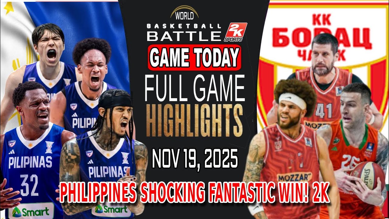 GILAS PILIPINAS vs EUROPE MOZZART GAME TODAY November 19, 2025 ...