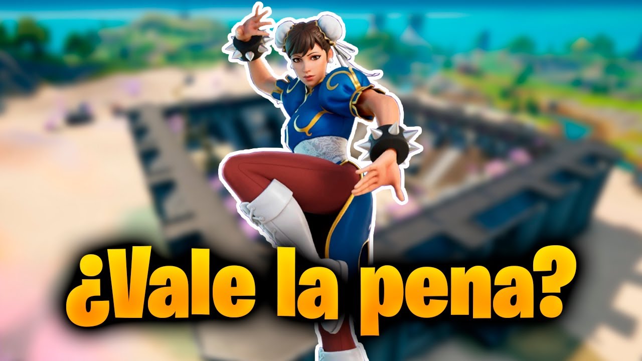 ¿VALE LA PENA LA SKIN DE CHUN-LI? | Fortnite X Street Fighter - YouTube