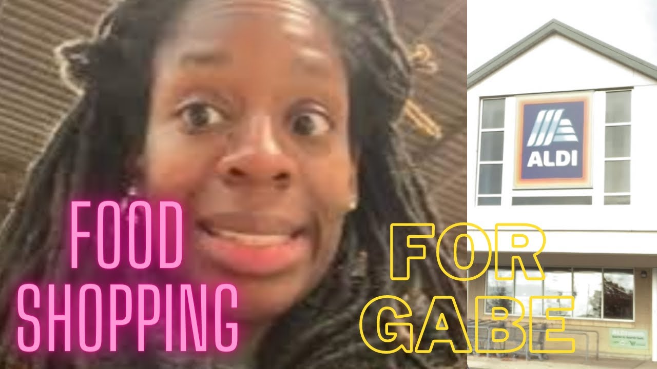 Vlog|ALDI GROCERY SHOPPING FOR GABRIEL | - YouTube