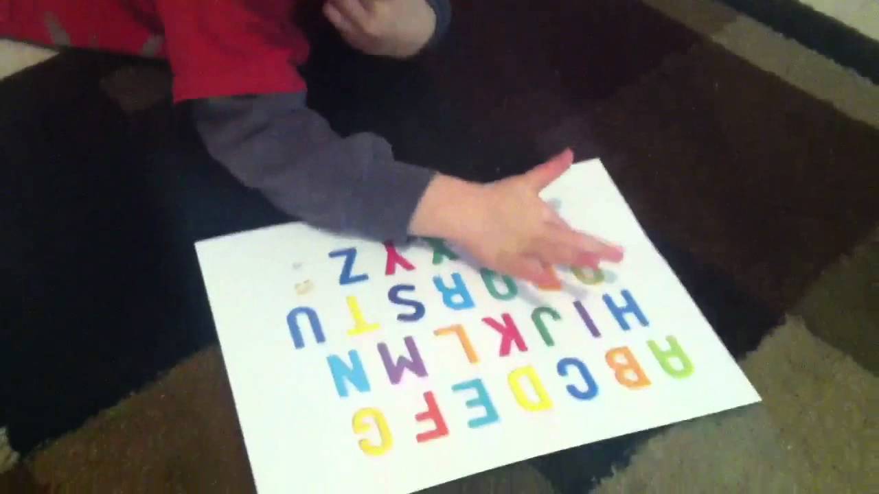 London Pointing to Letters - YouTube