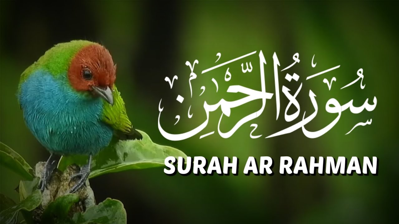 Surah Rahman full with Beautifull Voice - Amazing Quran Visualization ...