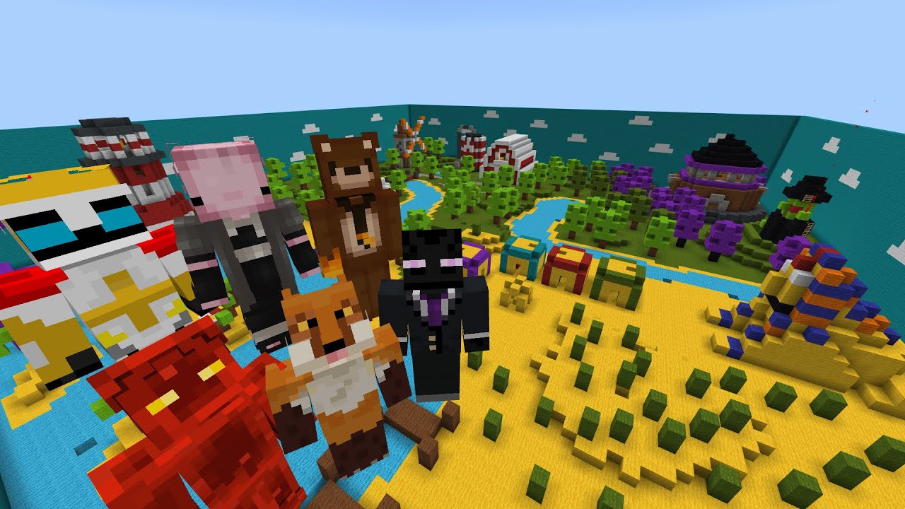 Minecraft - Hide and Seek - Wool World - YouTube