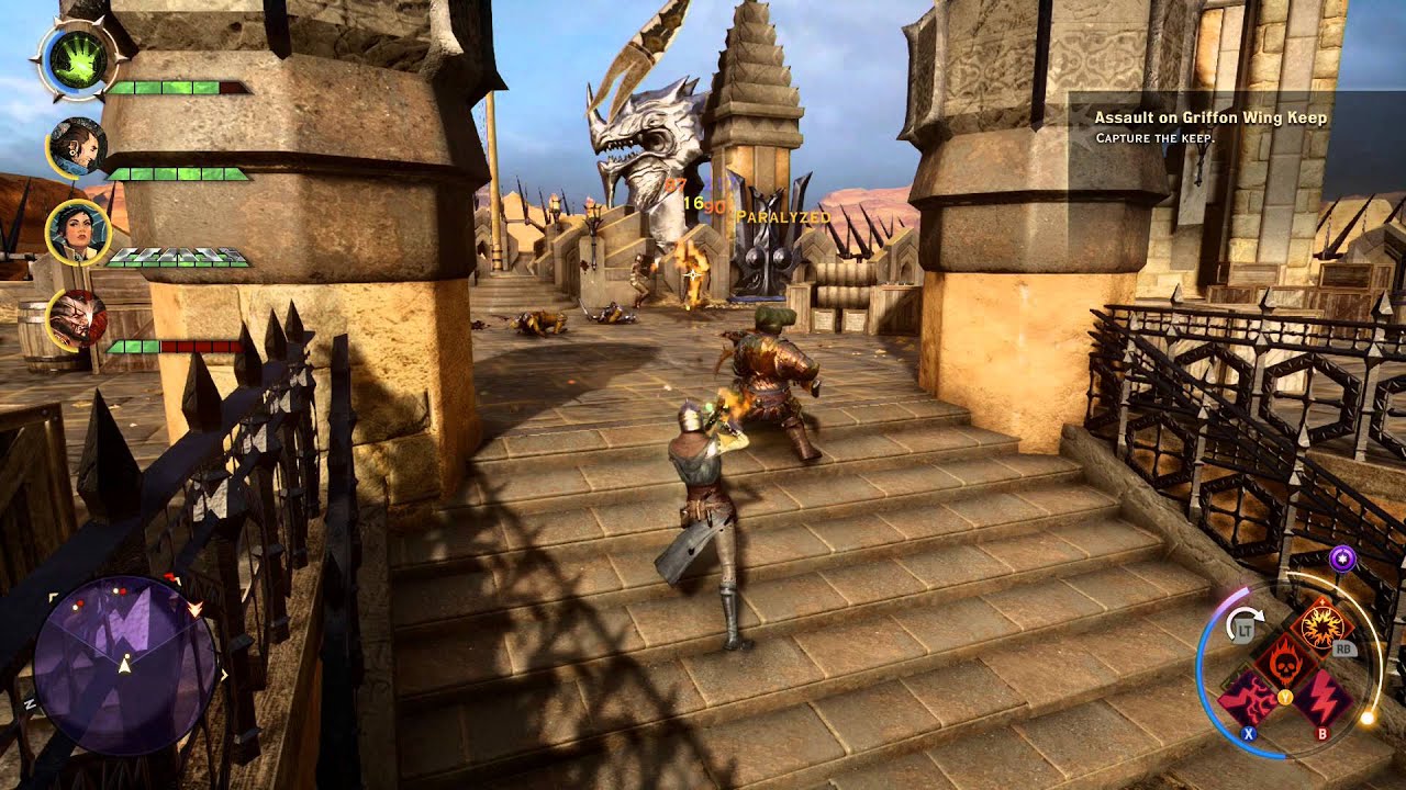 DA: Inquisition (Part 79) - Griffon Wing Keep is Mine! - YouTube