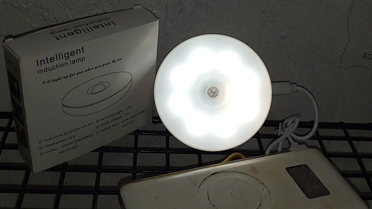 [4K] HOW-TO CHARGE INTELLIGENT INDUCTION SENSOR LED LAMP BY DIOR 디오 22032023 - YouTube