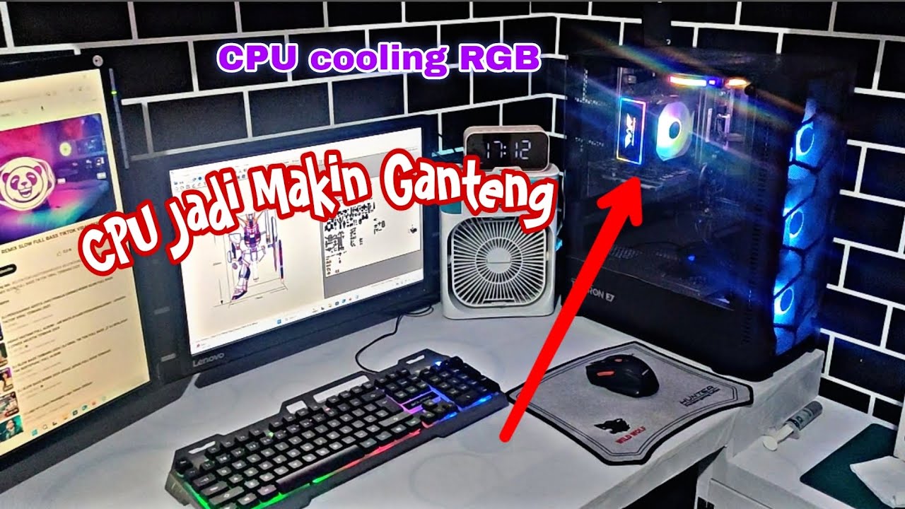 Tutorial pasang Fan CPU RGB Biar CPU Makin Kece - YouTube