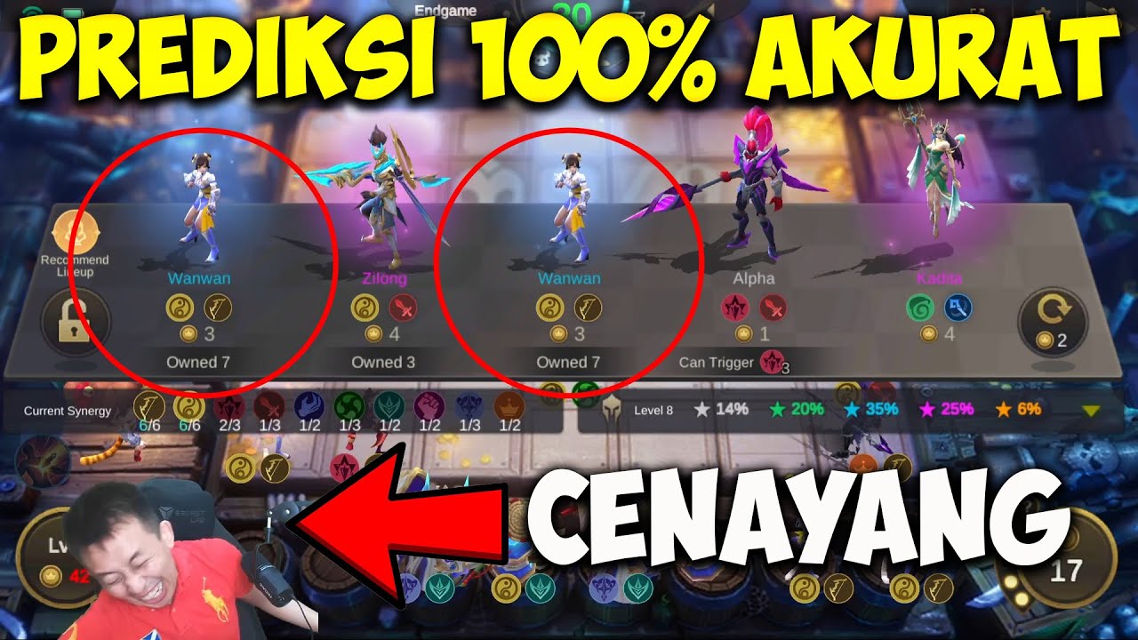 STREAMER MAGIC CHESS CENAYANG PREDIKSI TOKO 100% AKURAT!! - YouTube