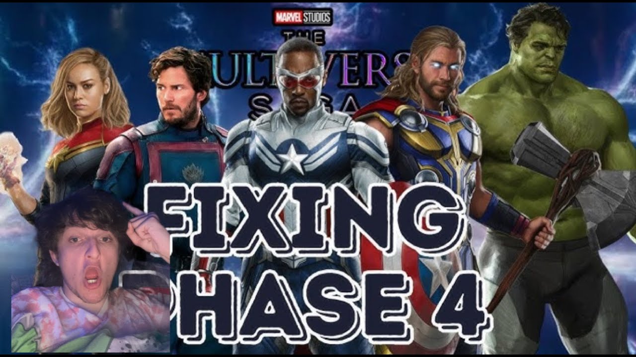 My Reaction to JTVideos's Fixing The Multiverse Saga Phase 4 - YouTube