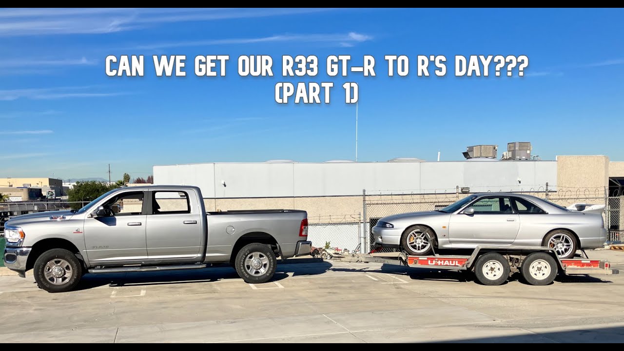 TAKING OUR R33 SKYLINE GT-R TO R's DAY (Part 1) - YouTube