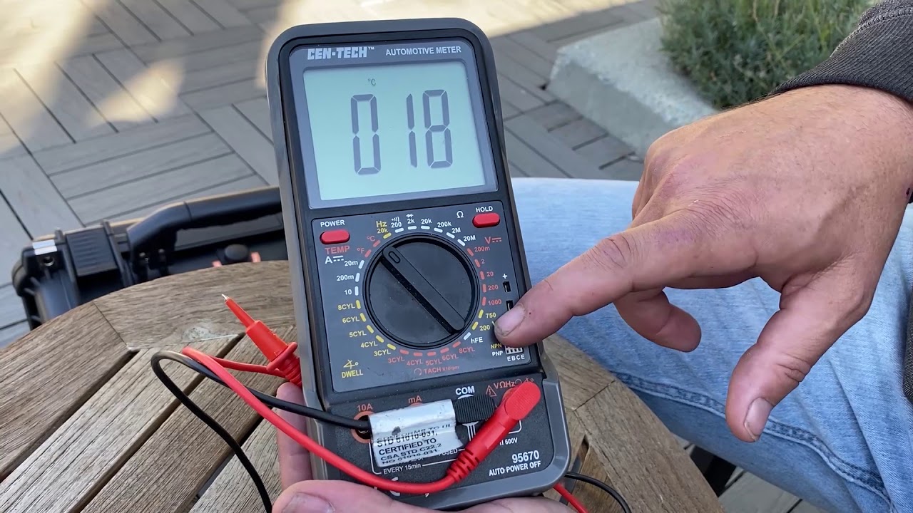 Multimeter Review Cen Tech YouTube multimeter-review-cen-tech-youtube