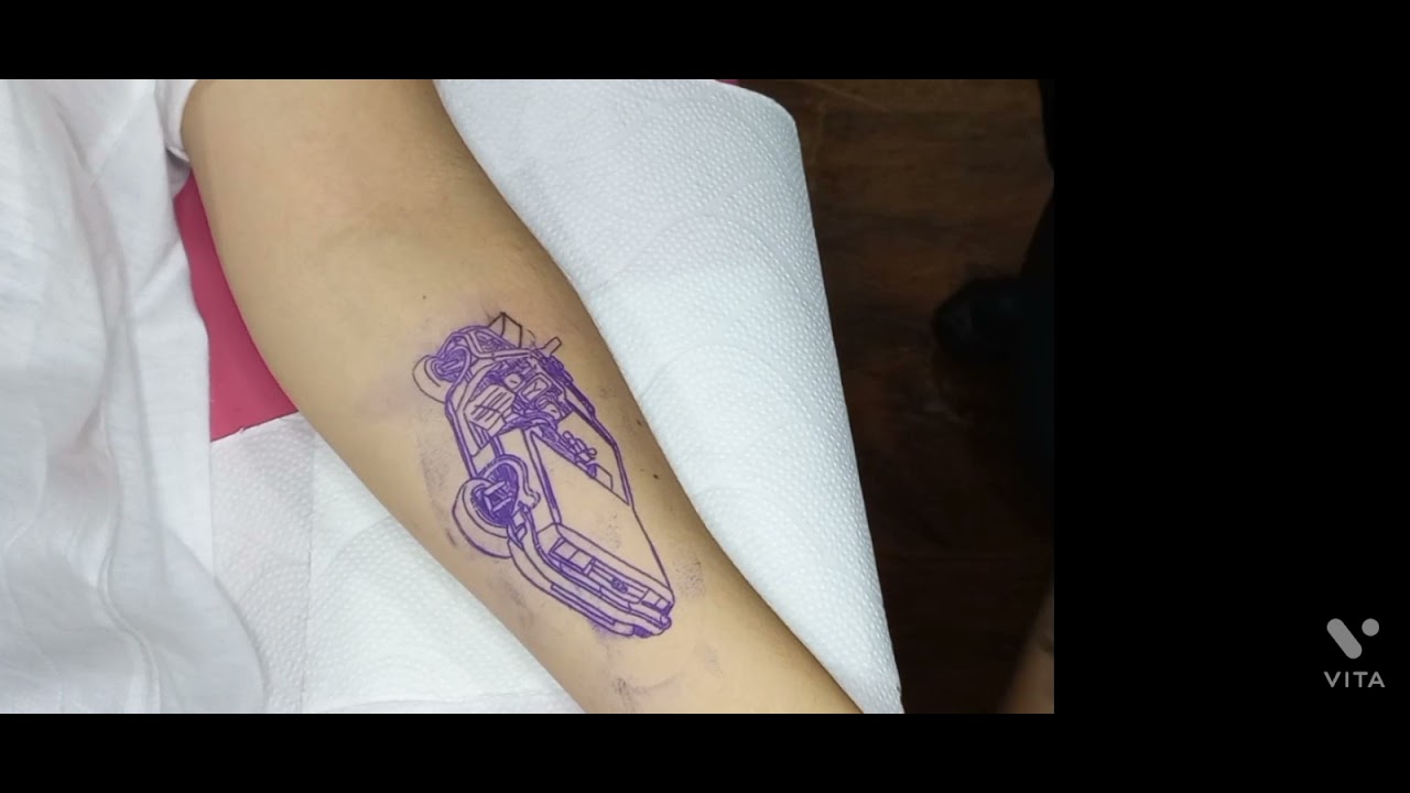 Delorean / Back to the future 💫 TATTOO - YouTube