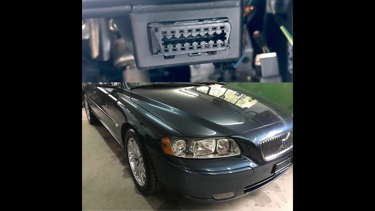 Volvo V70 2005 OBD2 Port Location - YouTube