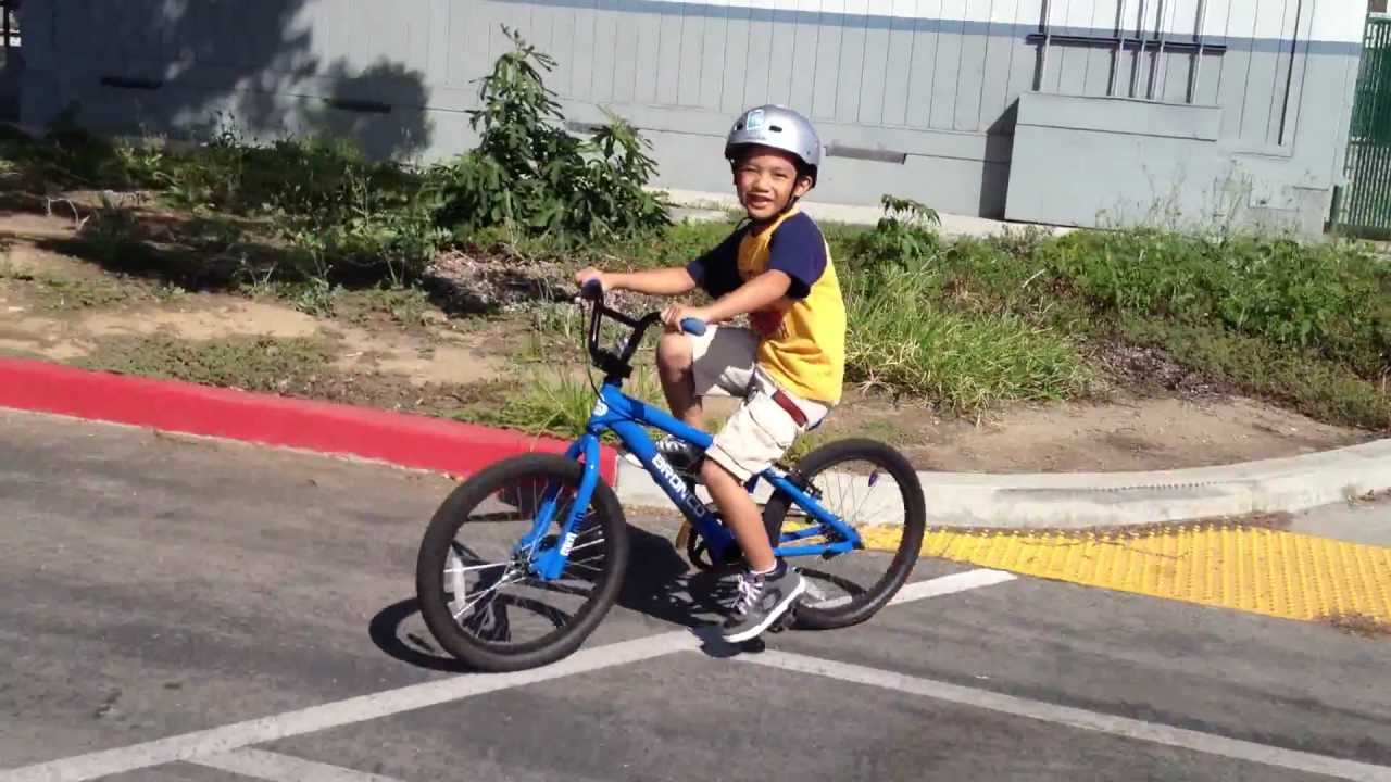 Bronco mini bmx bike - YouTube
