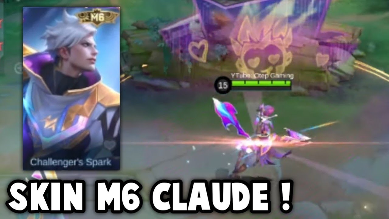 SKIN CLAUDE M6 ! EFEK SKINNYA BAGUS BANGET, SKIN M6 50 DIAMOND AUTO ...