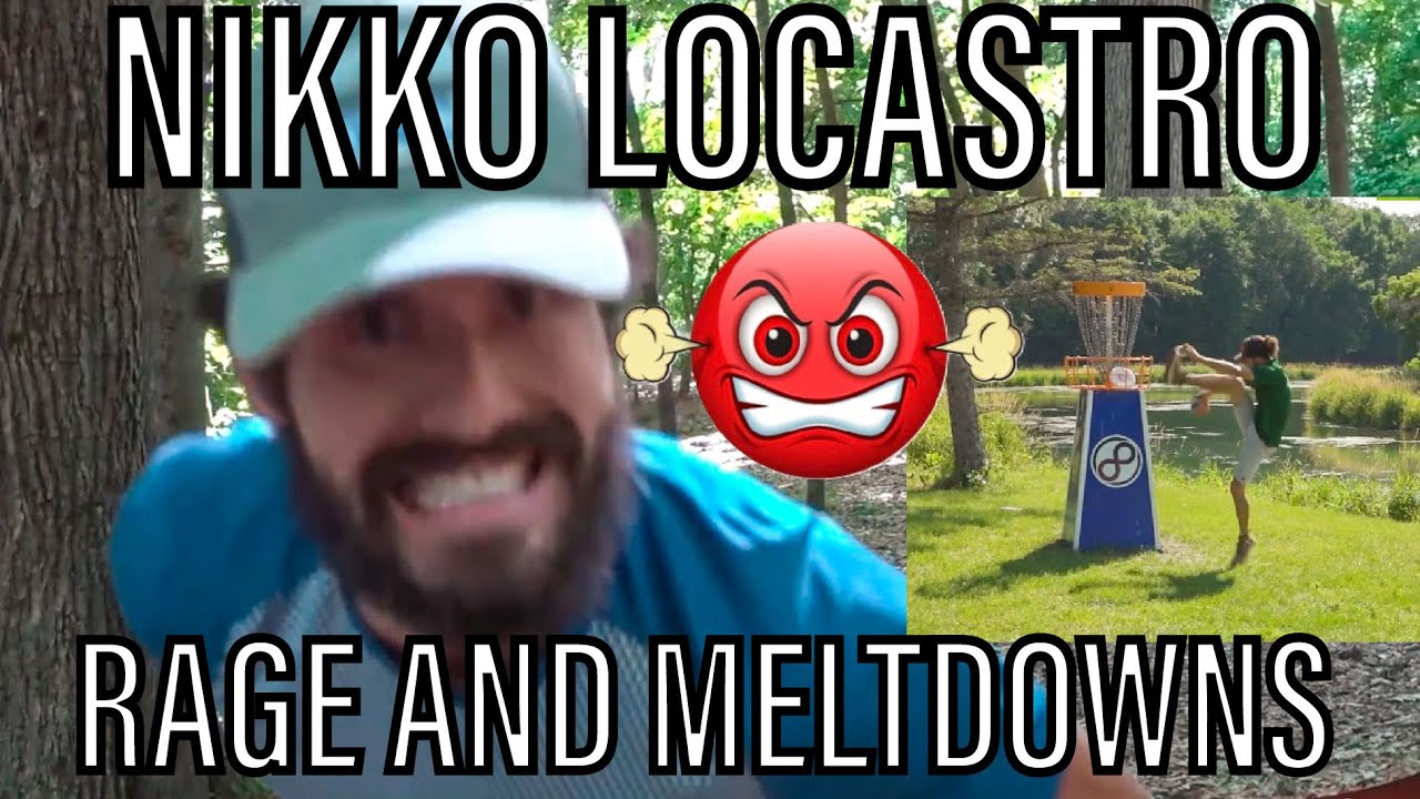 NIKKO LOCASTRO DISC GOLF RAGE COMPILATION - YouTube