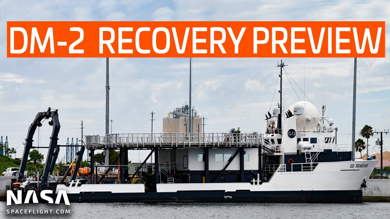 Port Canaveral SpaceX Fleet Operations - Demo-2 Recovery Preview - YouTube
