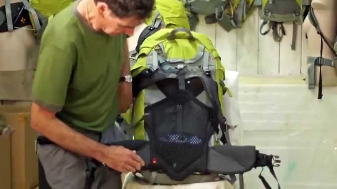 Aarn Bodypacks Fitting Hipbelts, Shoulder Straps and Backlength on ...