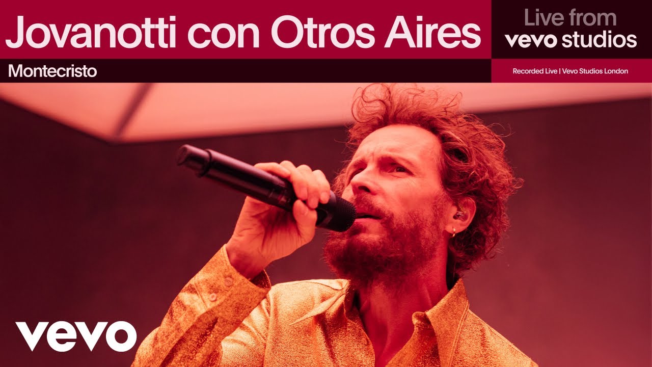 Jovanotti, Otros Aires - Montecristo | Live From Vevo Studios - YouTube