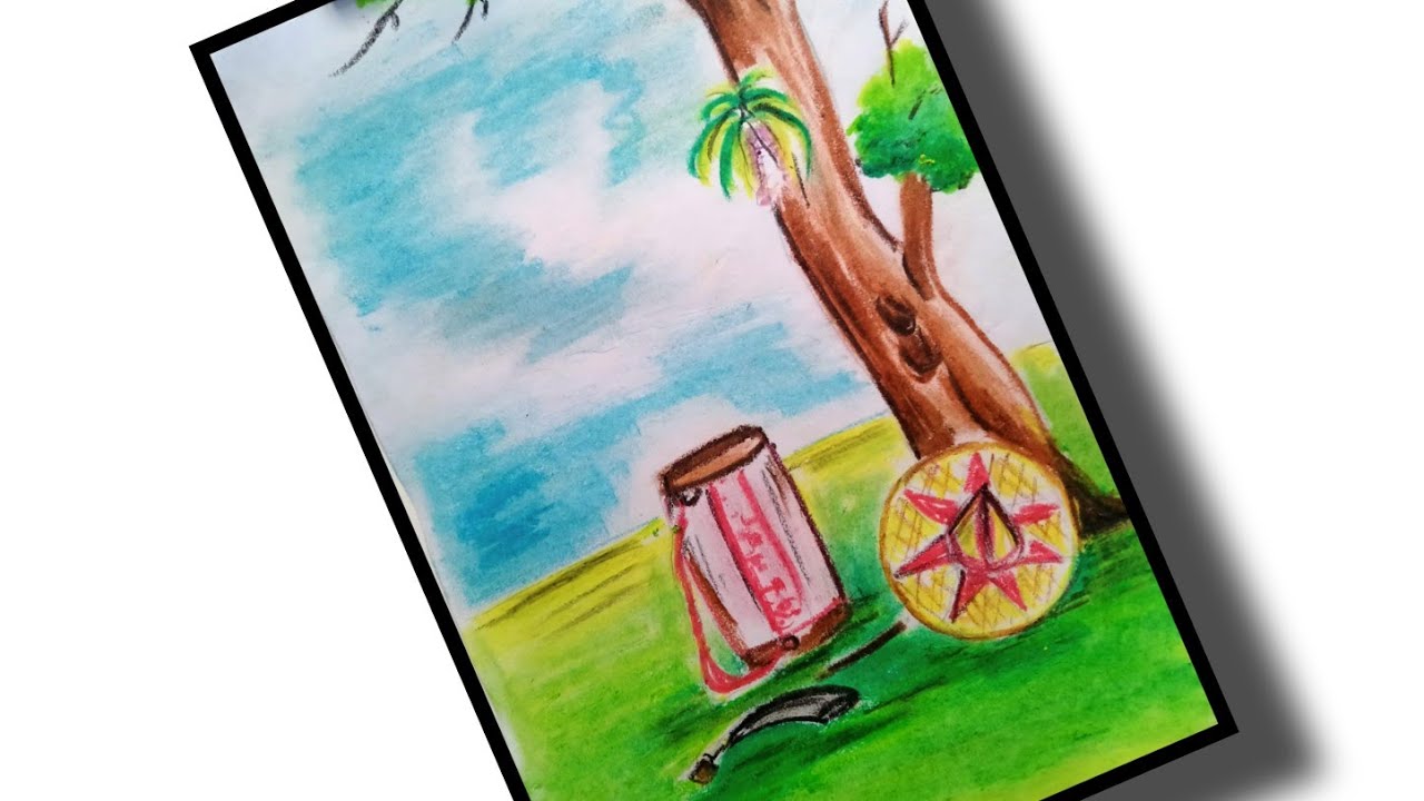 DHUL, PEPA, JAPI, KOPOU PHUL DRAWING - YouTube