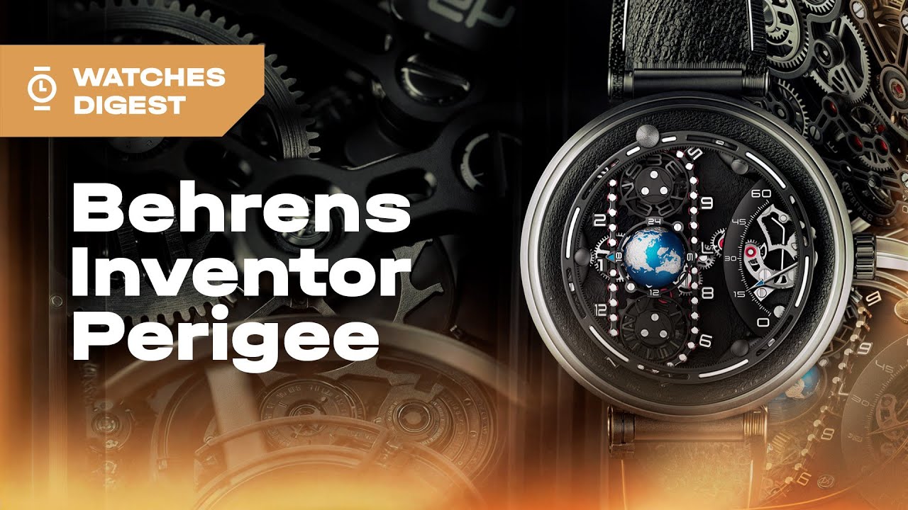 Орбита стиля: часы Behrens Inventor Perigee - YouTube
