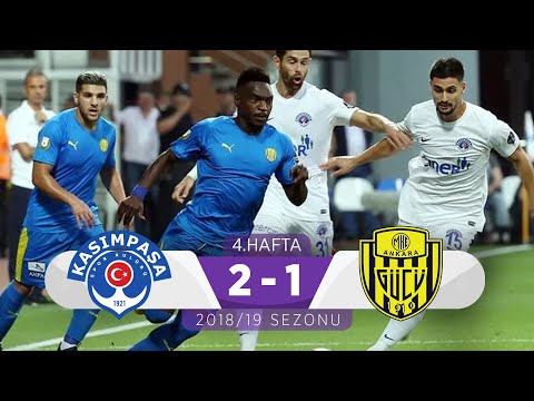 Kasımpaşa (2-1) MKE Ankaragücü | 4. Hafta - 2018/19