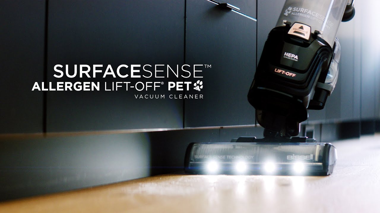 SurfaceSense® Allergen Pet Lift-Off® Vacuum Feature Overview - YouTube