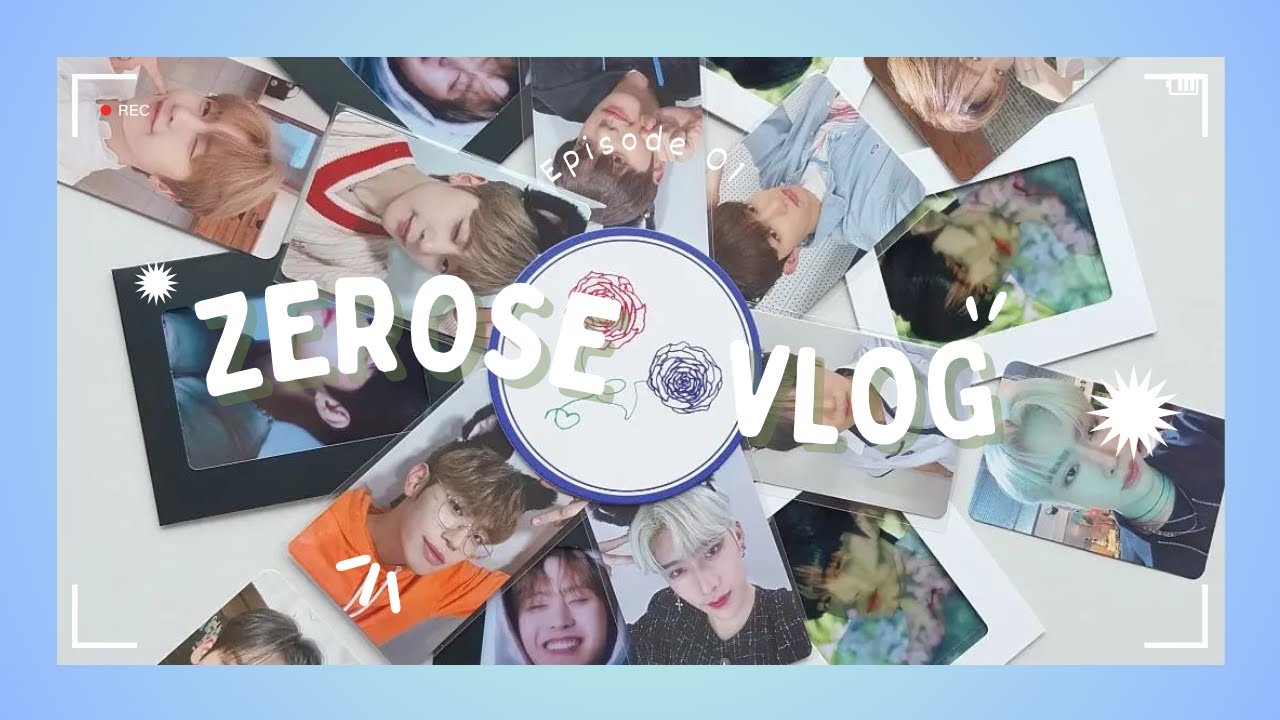 [ ZEROSE VLOG #1 ] Unboxing Youth in the Shade on zb1's Debut Event ...