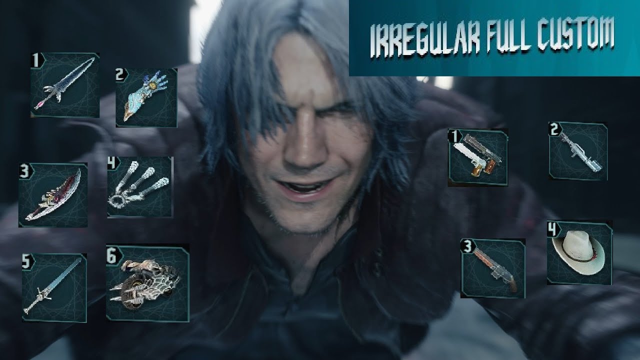 Dante Legendary IRREGULAR FULL CUSTOM COMBO (SSS) - YouTube