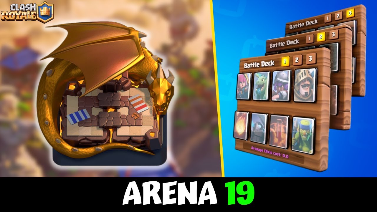MEJORES MAZOS para Arena 19 de CLASH ROYALE (2024) - YouTube