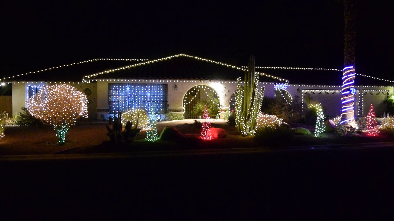 2017 Freeth Light-o-rama Light Show - Music Box Dancer - YouTube