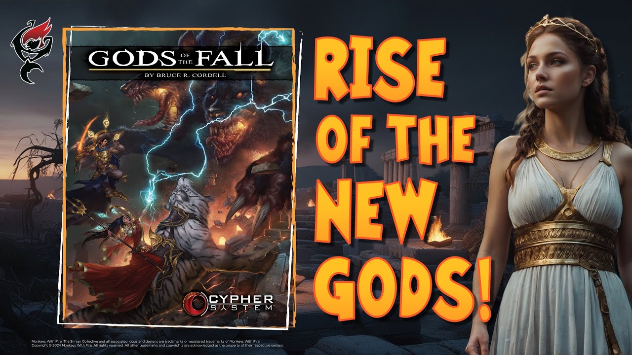 GODS OF THE FALL - CYPHER SYSTEM CAMPAIGN SETTING || FIRST LOOK - YouTube