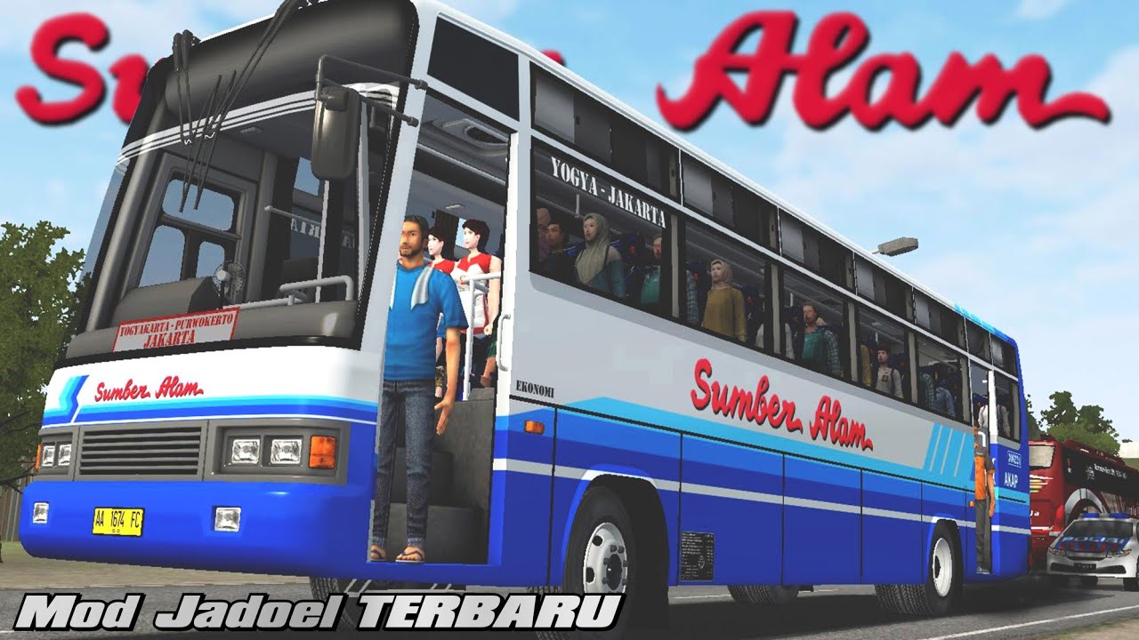 TERBARU || Mod Bus Jadul Faridh. Livery Bussid Sumber alam. - YouTube