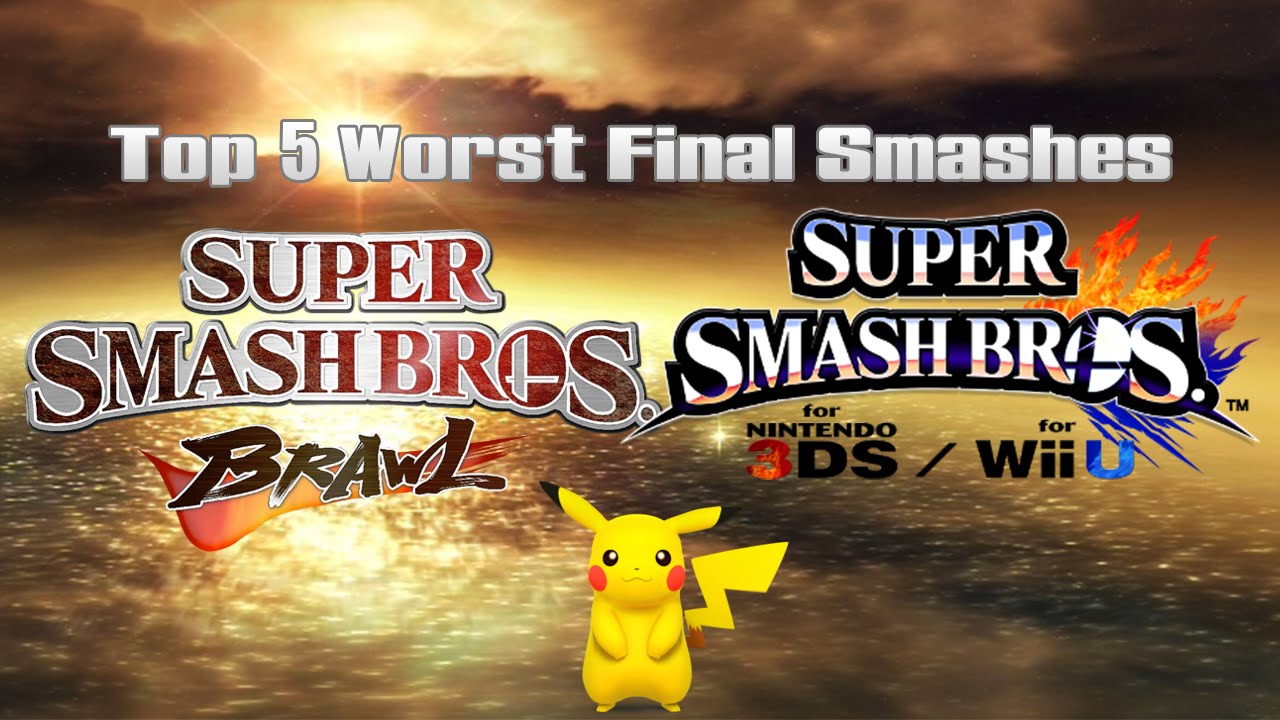 Top 5 Worst Final Smashes - SSBB - YouTube