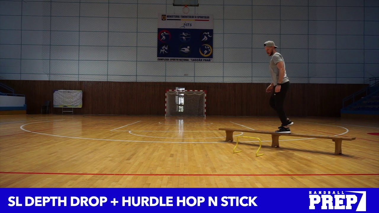 SL Depth Drop + Hurdle Hop n Stick - YouTube