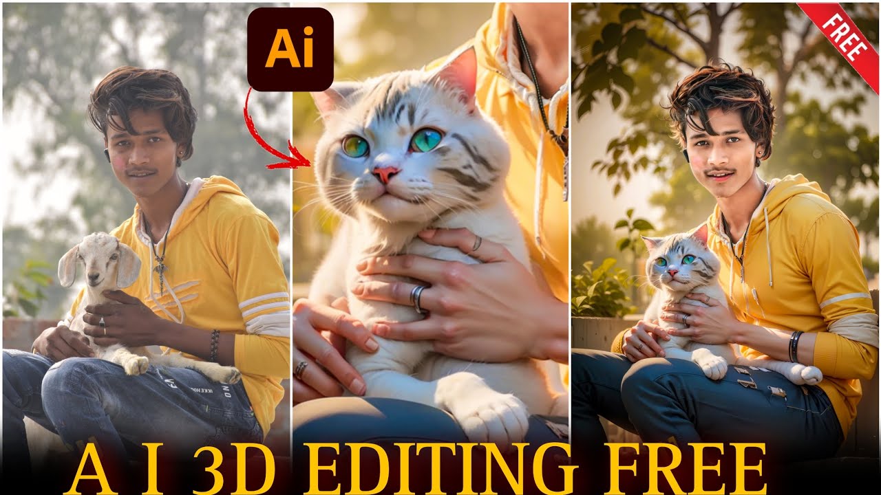 Ai Avtar Photo Editing On Mobile , 3d Cartoon Photo Editing Tutorial ...