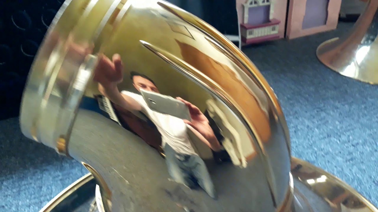 Besson 3 valve compensating Tuba - YouTube