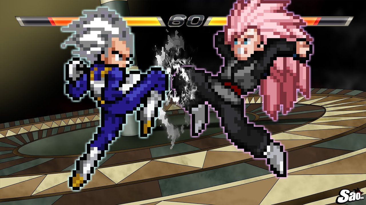 MASTERED ULTRA INSTINCT VEGETA VS BLACK SSJ3 ROSE - YouTube