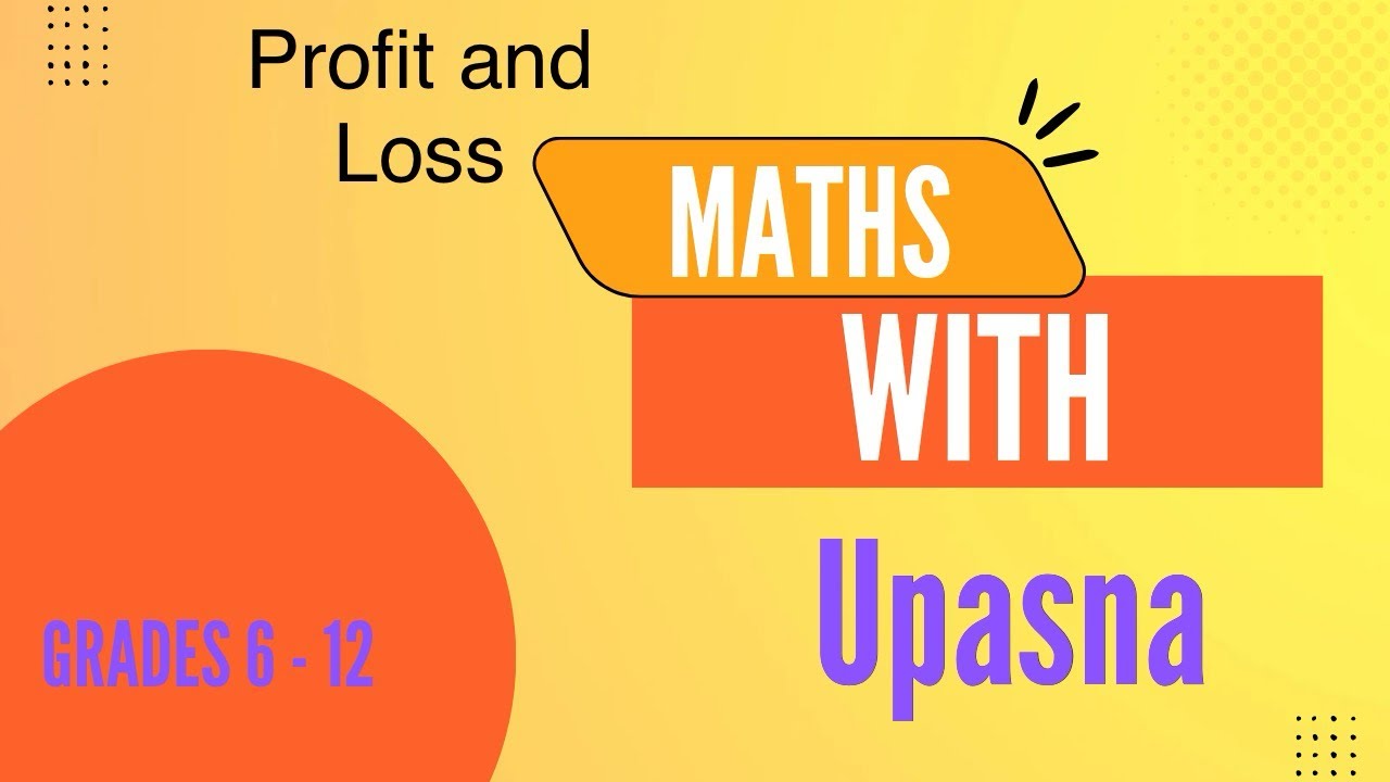 Profit and Loss grade 8 - YouTube
