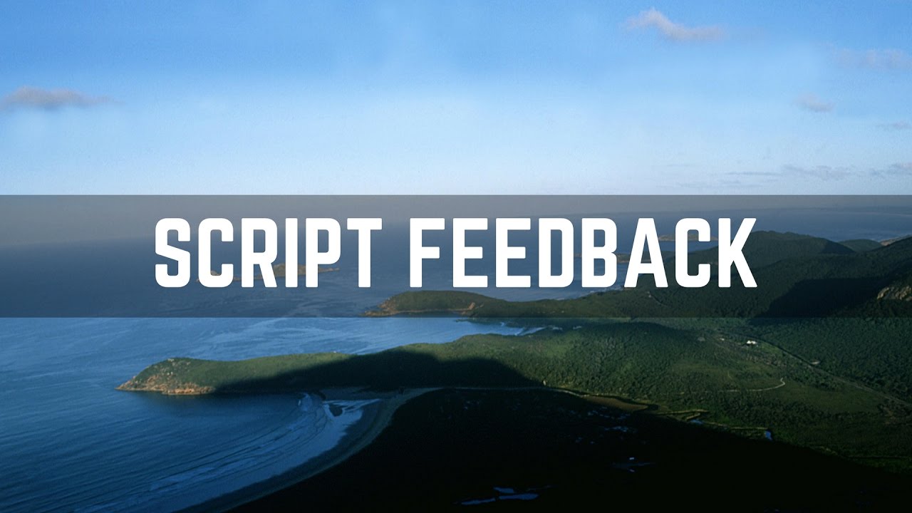 Script feedback - YouTube