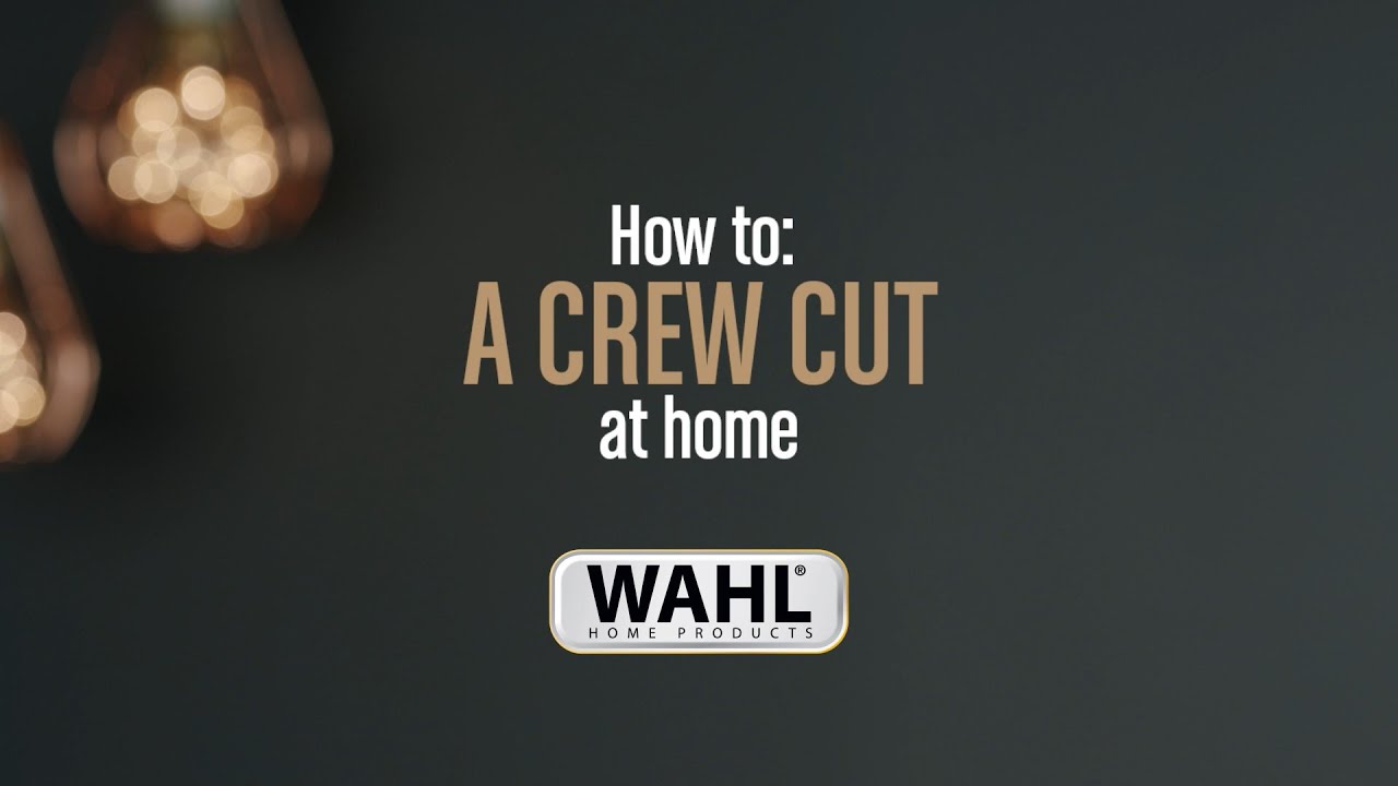 How to at home: A Crew Cut - YouTube