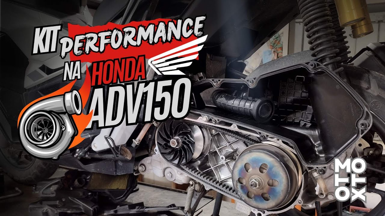INSTALAMOS O KIT PERFORMANCE NA HONDA ADV 150 - YouTube