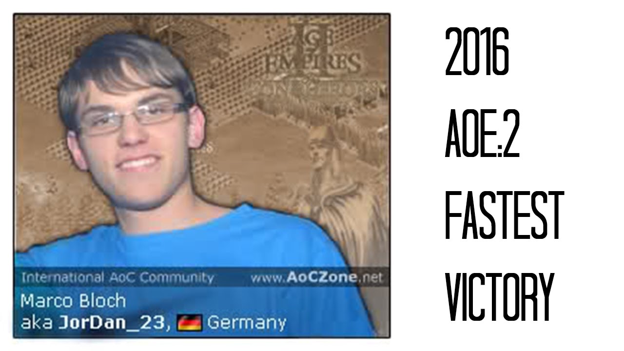 Age of Empires: TheViper vs JorDan_23 Fastest Game! - YouTube