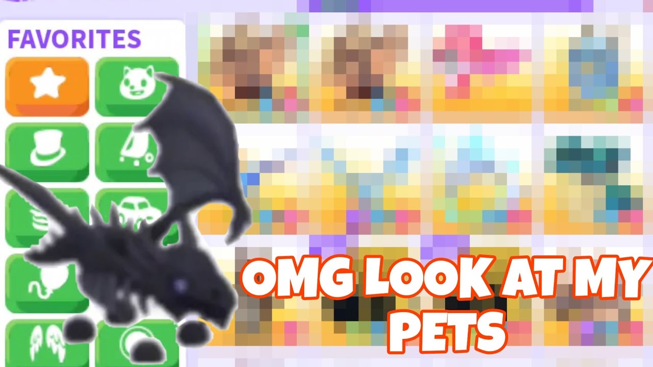 INVENTORY REVEAL AND TOUR IN ADOPT ME || RICH INVENTORY || ADOPT ME ...