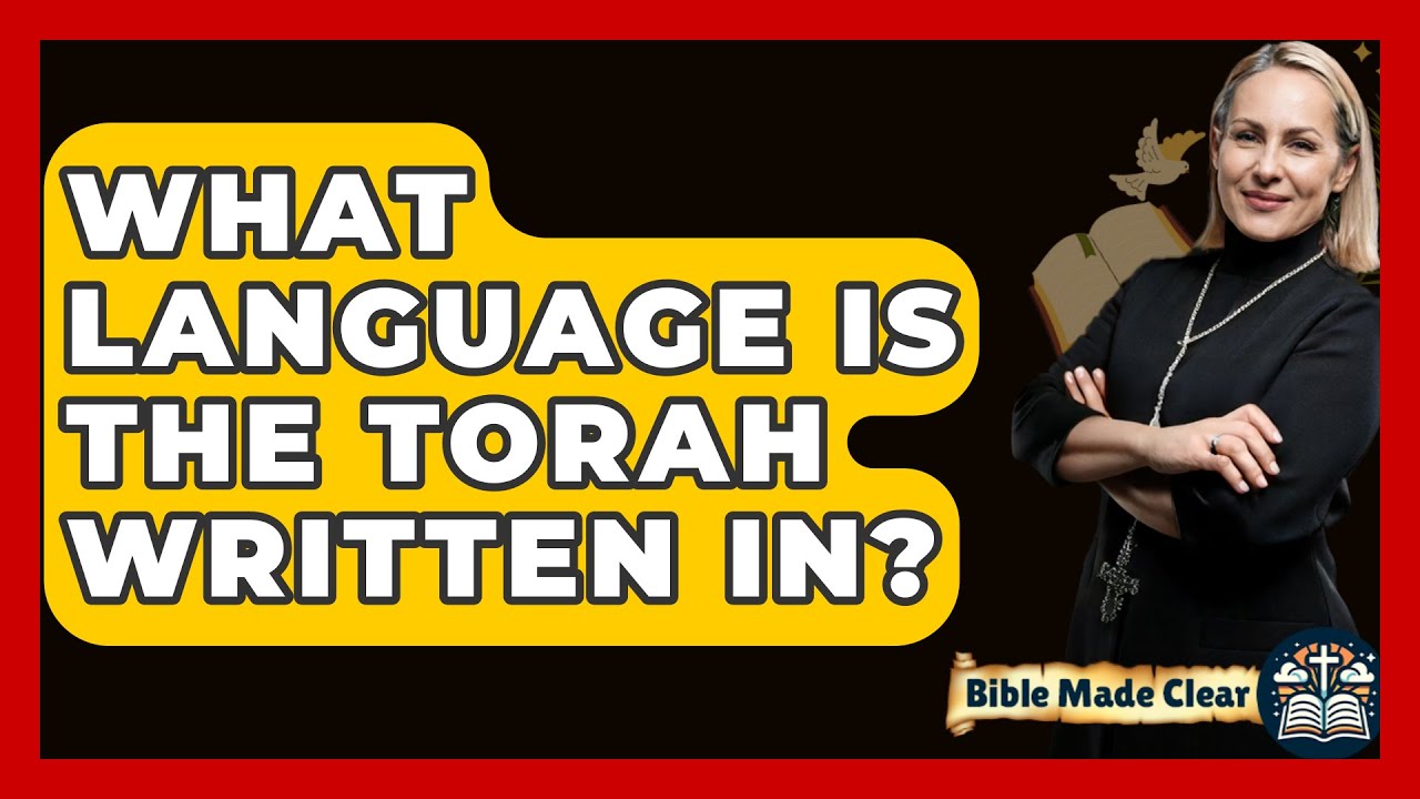 What Language Is The Torah Written In? - BibleMadeClear.com - YouTube