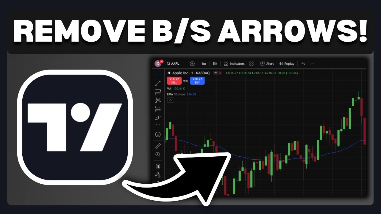 How To Remove Buy And Sell Arrows On TradingView - Full Guide - YouTube