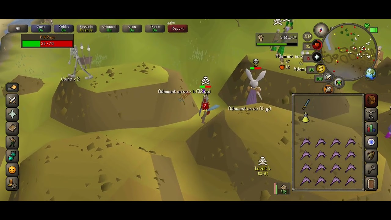 OSRS F2P PK CB57 PURE STR BACK AT IT - YouTube