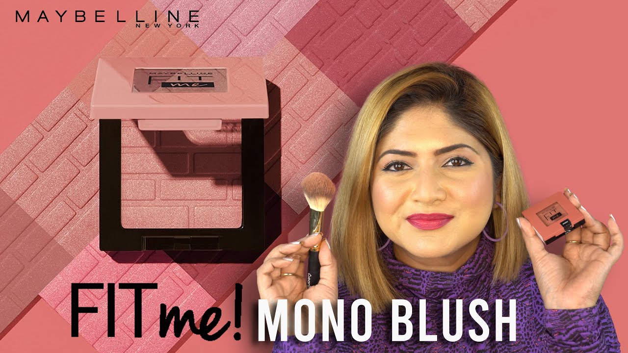 *NEW* Maybelline New York Fit Me Mono Blush Review | #maybelline # ...
