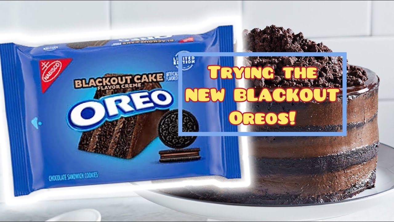 The NEW Blackout Cake Oreos are here! I wasn’t gonna wait to try them ...