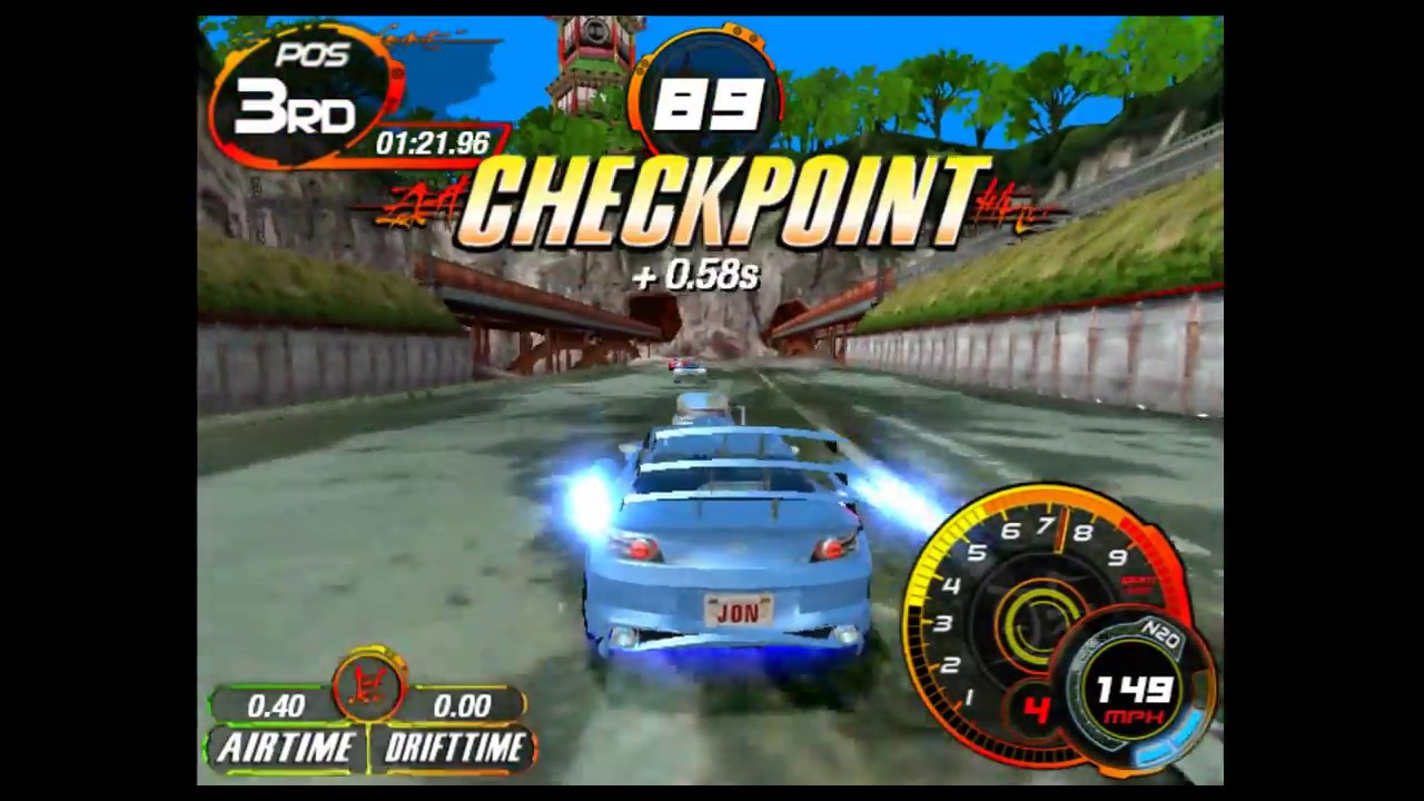 FAST AND FURIOUS DRIFT ARCADE PC - GT1030 GAMEPLAY - YouTube
