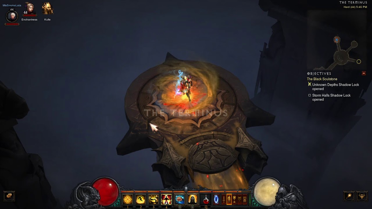 Diablo 3 for PC - Monk Class Gameplay - Act 2 on Hard Difficulty - YouTube