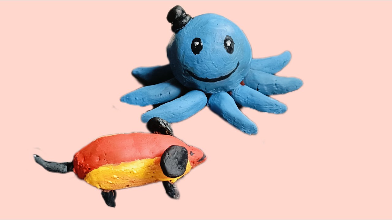 Oswald clay art making #clayart - YouTube